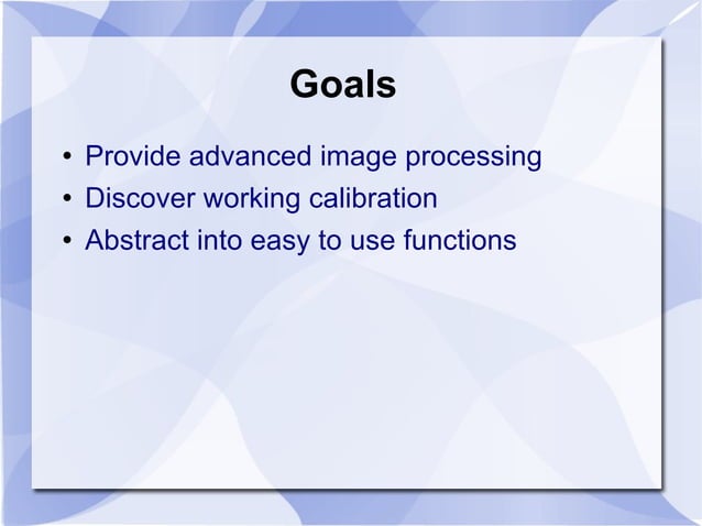 Myro and OpenCV | PPT