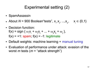 Multiple Classifier Systems under attack | PDF | Email | Internet