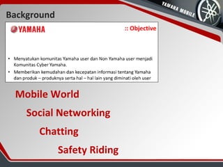 YAMAHA Wapsite powered by Yahoo Blueprint | PPT