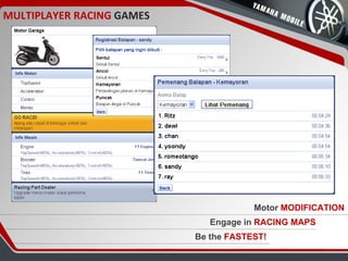 YAMAHA Wapsite powered by Yahoo Blueprint | PPT
