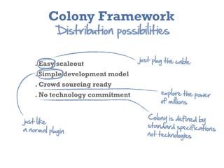 colony framework & omni platform | PDF