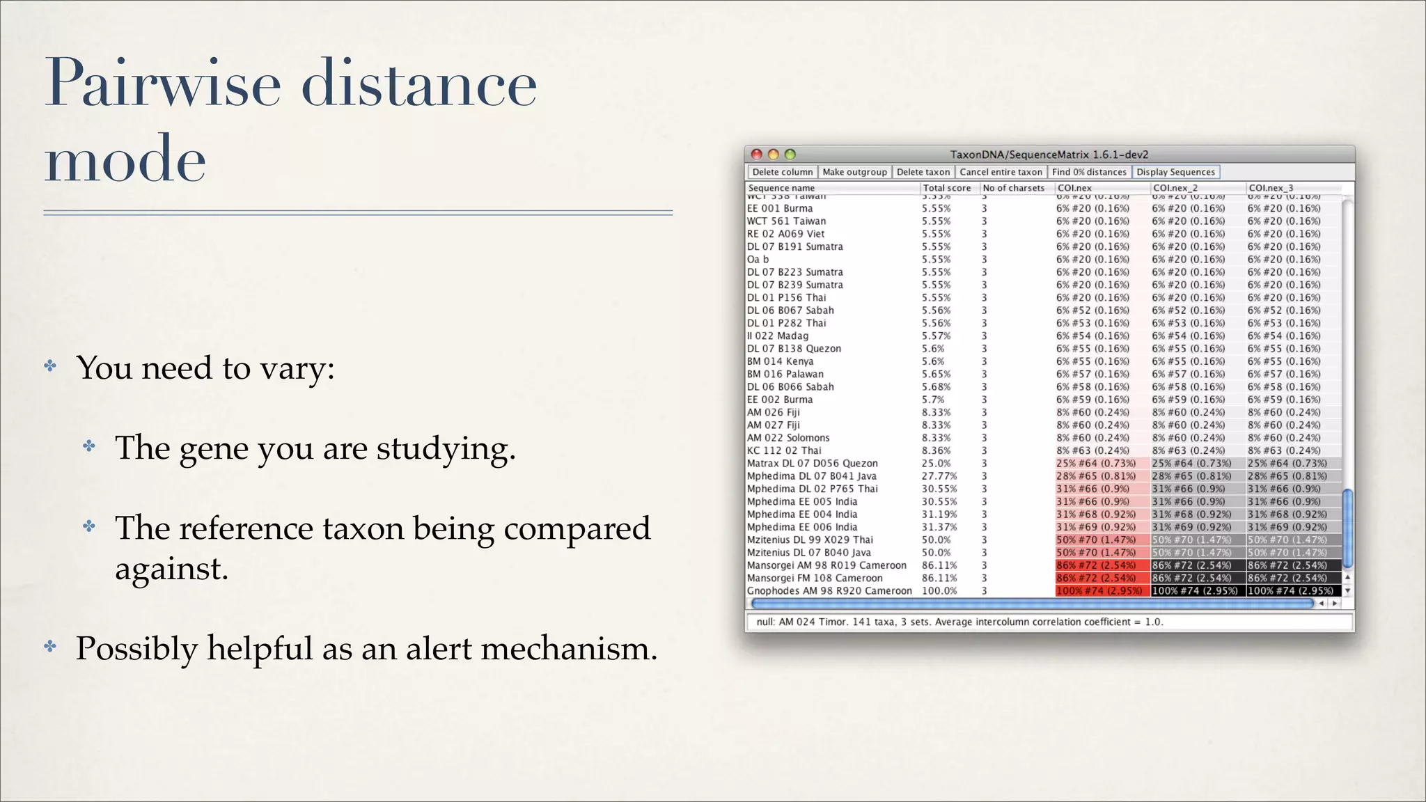 Sequence Matrix: Gene concatenation made easy | PDF
