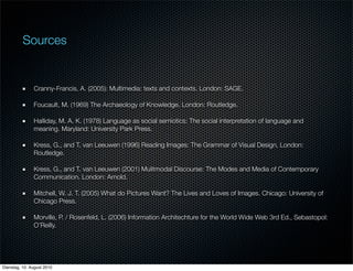 Multimodal Semiotics | PPT