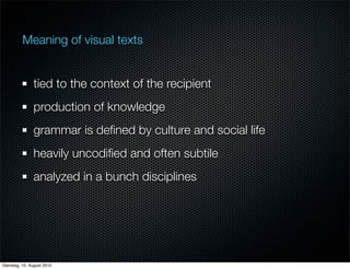 Multimodal Semiotics | PPT