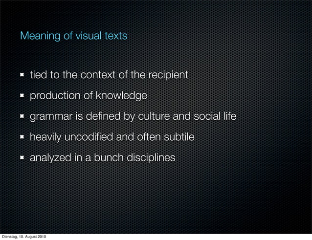 Multimodal Semiotics | PPT