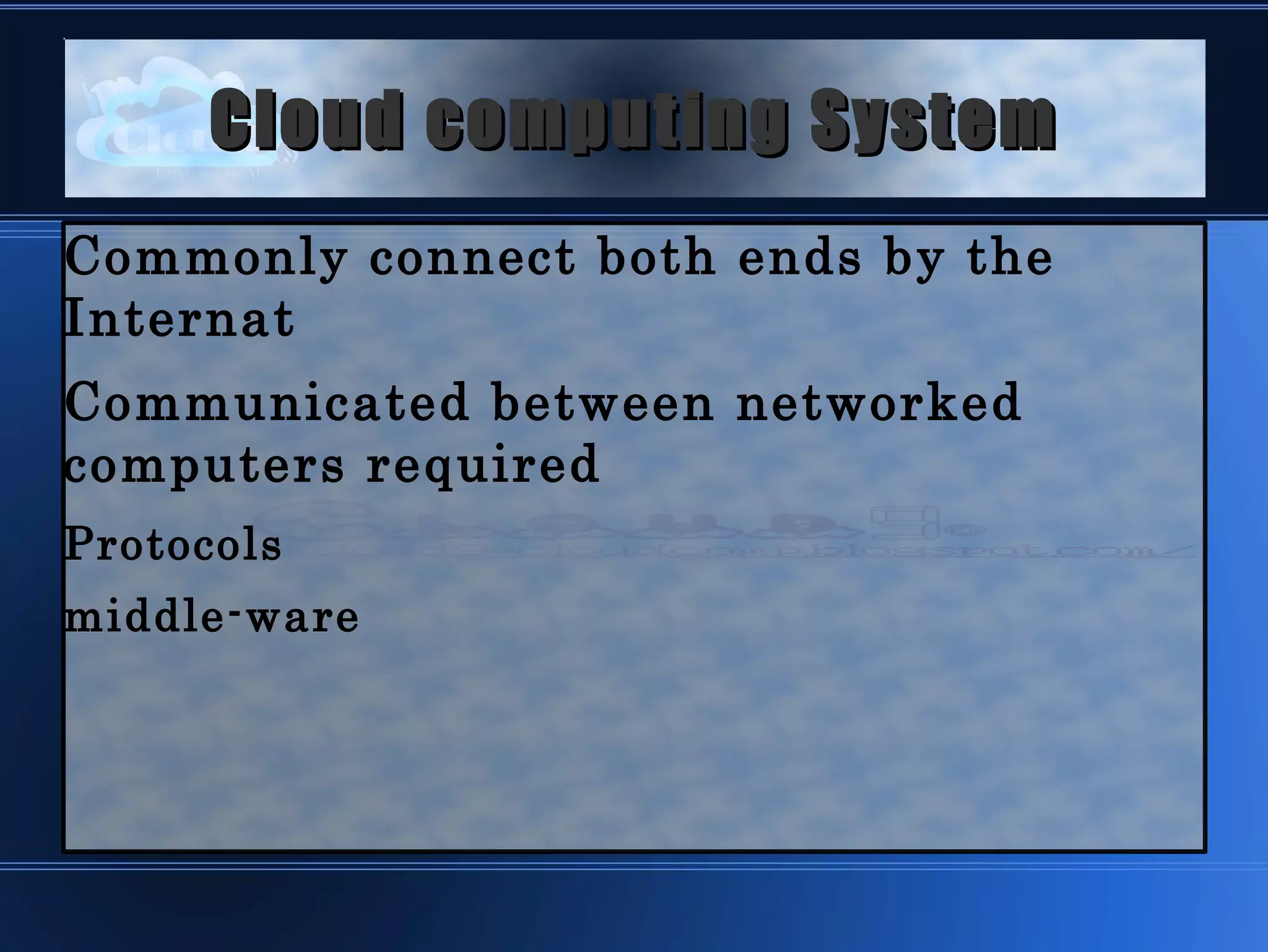 How Cloud Computing Works? | ODP