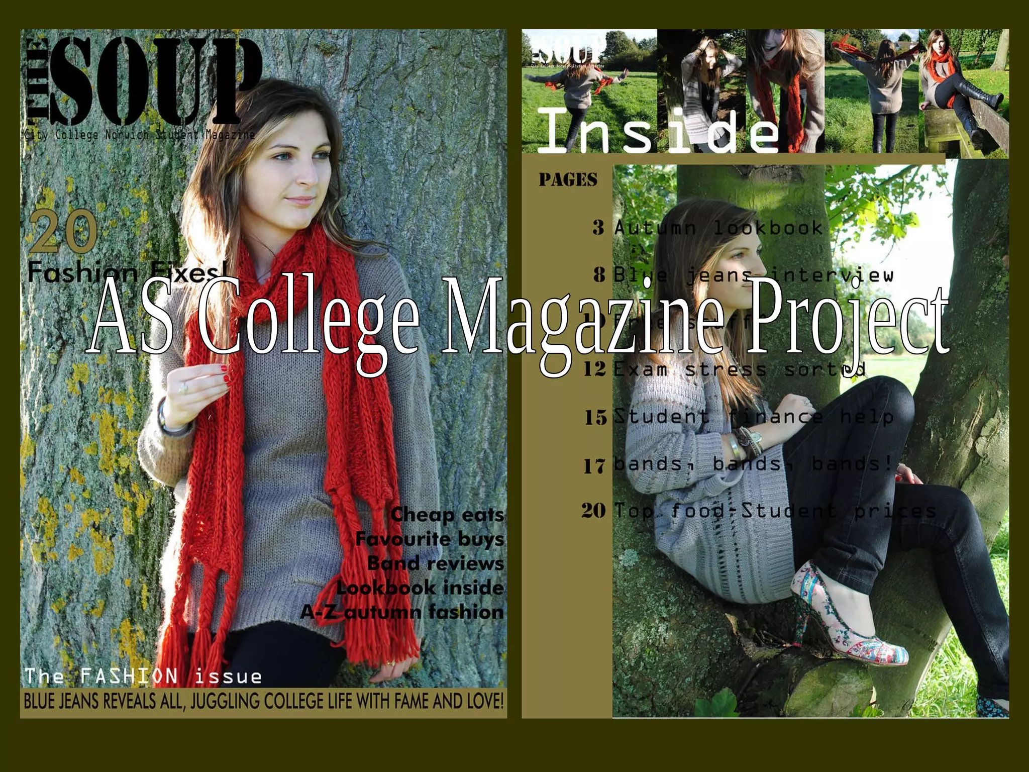 College magazine presentation | PPT