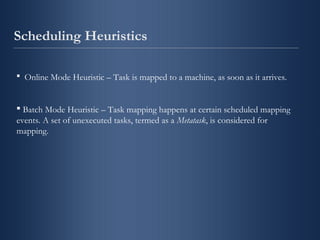 A Fast Genetic Algorithm Based Static Heuristic for Scheduling Independent Tasks on ...