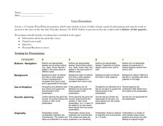 Presentation | DOC