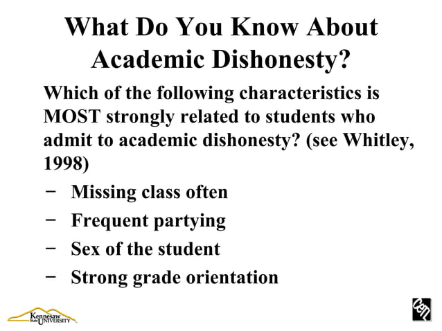 Encouraging Academic Integrity | PPT