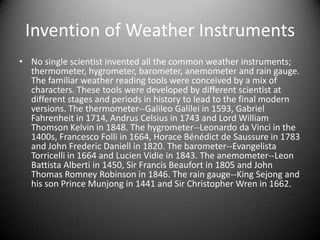 Presentation | PPTX | Weather | Science