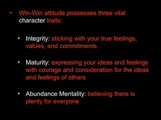 The 7 habits of highly effective people | PPT