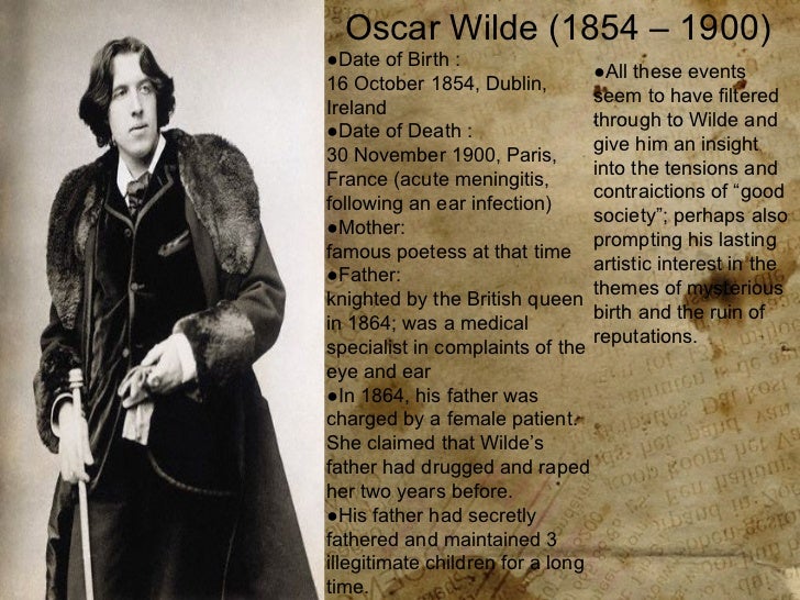 Presentation About Oscar Wilde