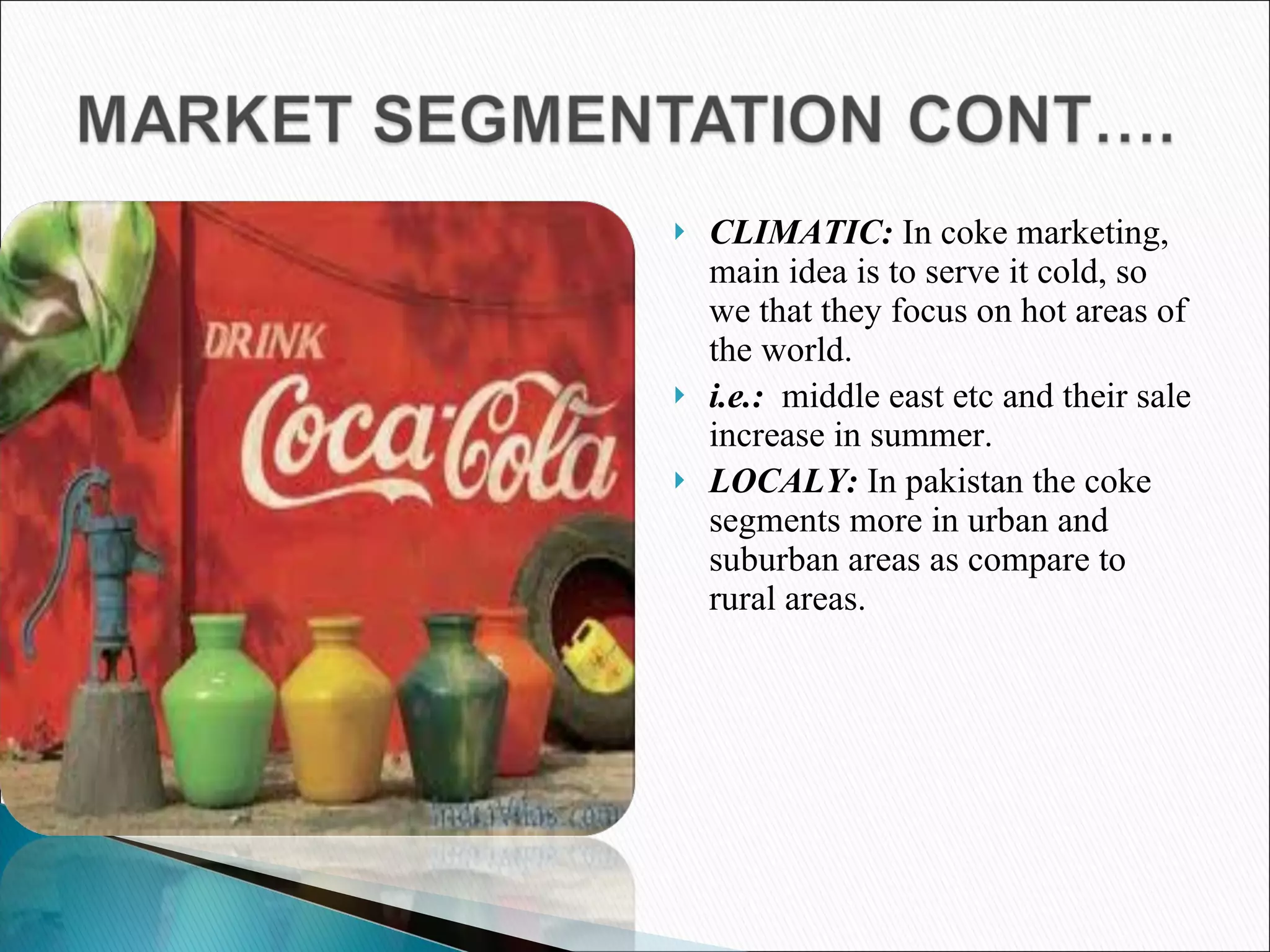 Target market and market segmentation of Coca-Cola | PPT