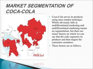 Target market and market segmentation of Coca-Cola | PPT