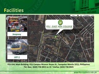 FEU-East Asia College Presentation | PPT