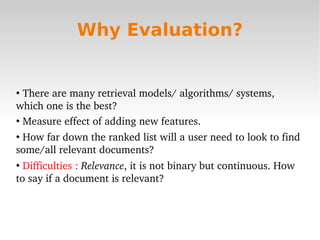 Evaluation in Information Retrieval | PDF