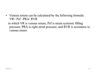 regulation of cardiac out put | PPT