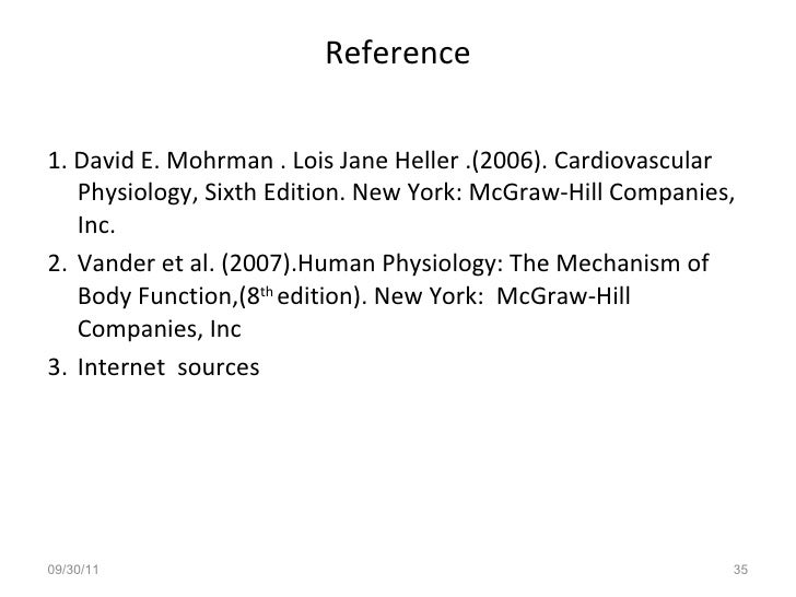 regulation of cardiac out put