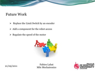 Presentation MSc Project | PPTX