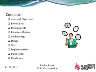 Presentation MSc Project | PPTX