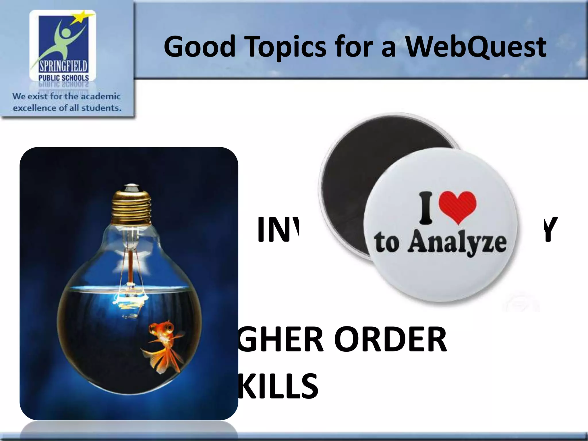 Introduction to WebQuests | PPTX
