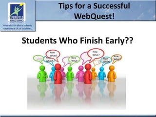 Introduction to WebQuests | PPTX