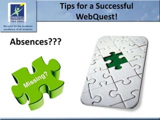Introduction to WebQuests | PPTX