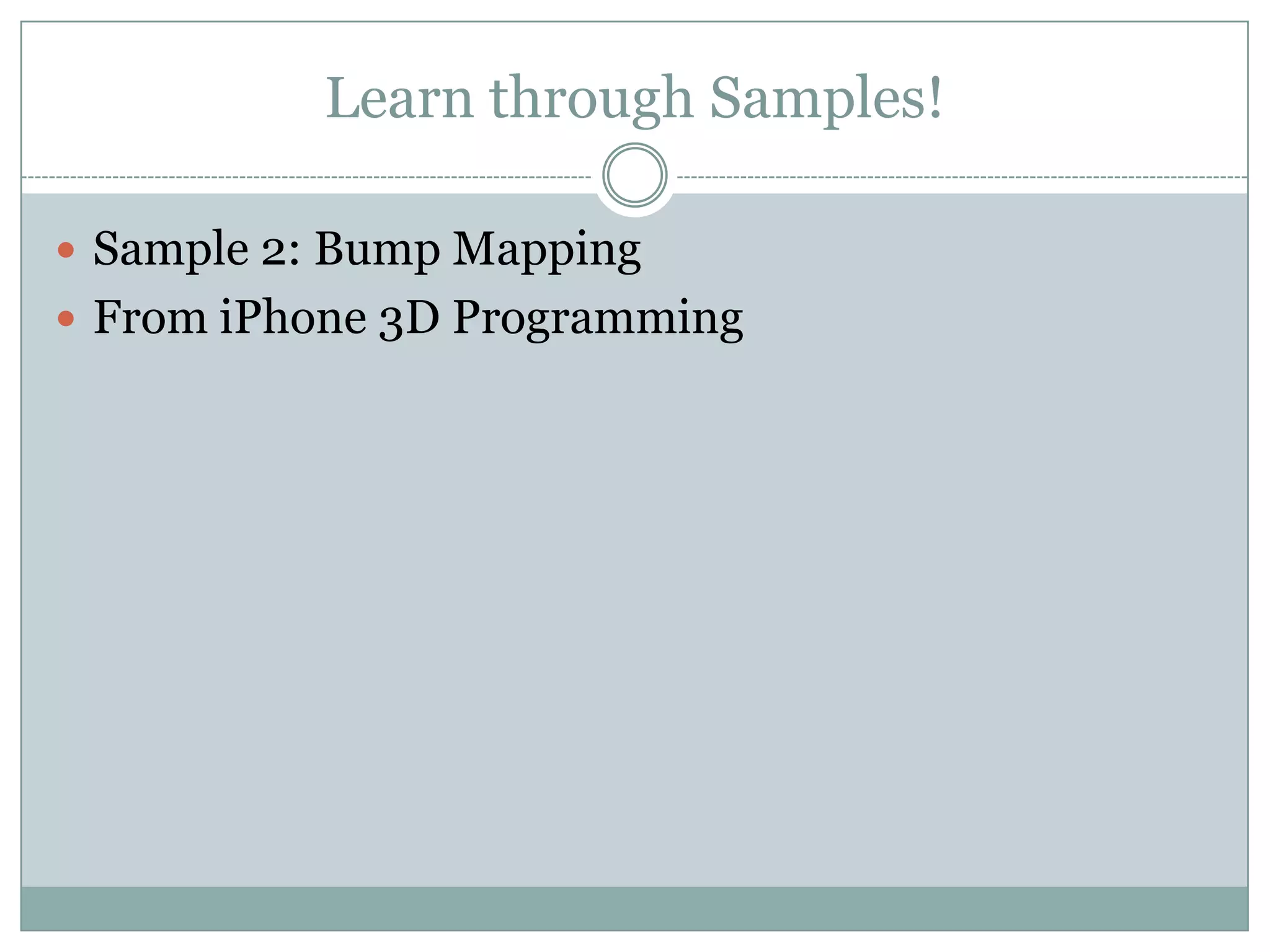 OpenGL ES Presentation | PPTX