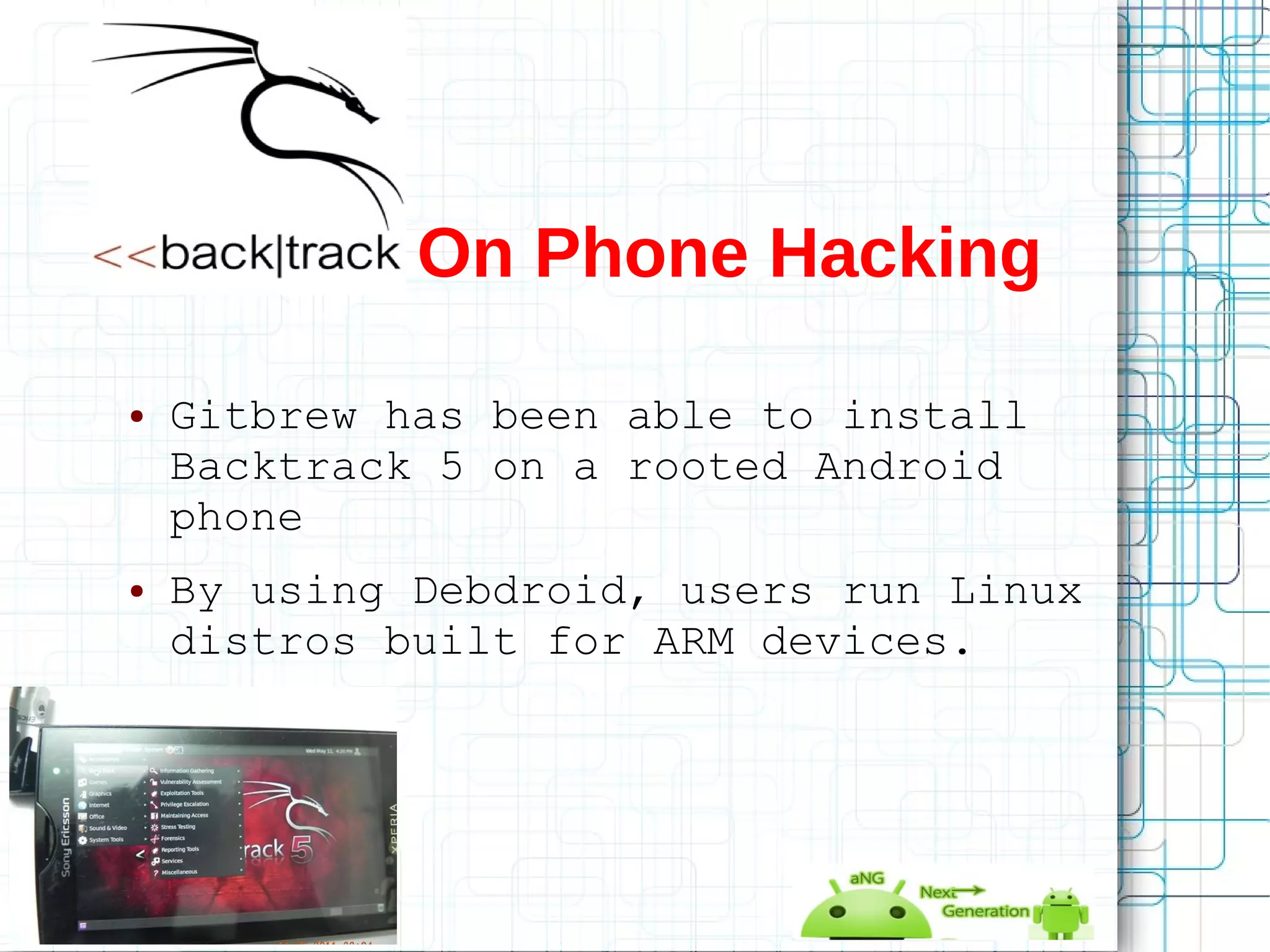 Hacking Backtrak Mobile | PDF