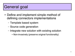 Using Stratego/XT for generation of software connectors. | PPT