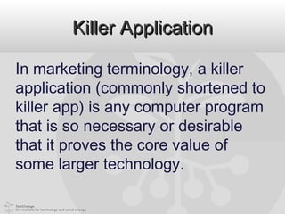 Killer Apps The Save Lives | PPT