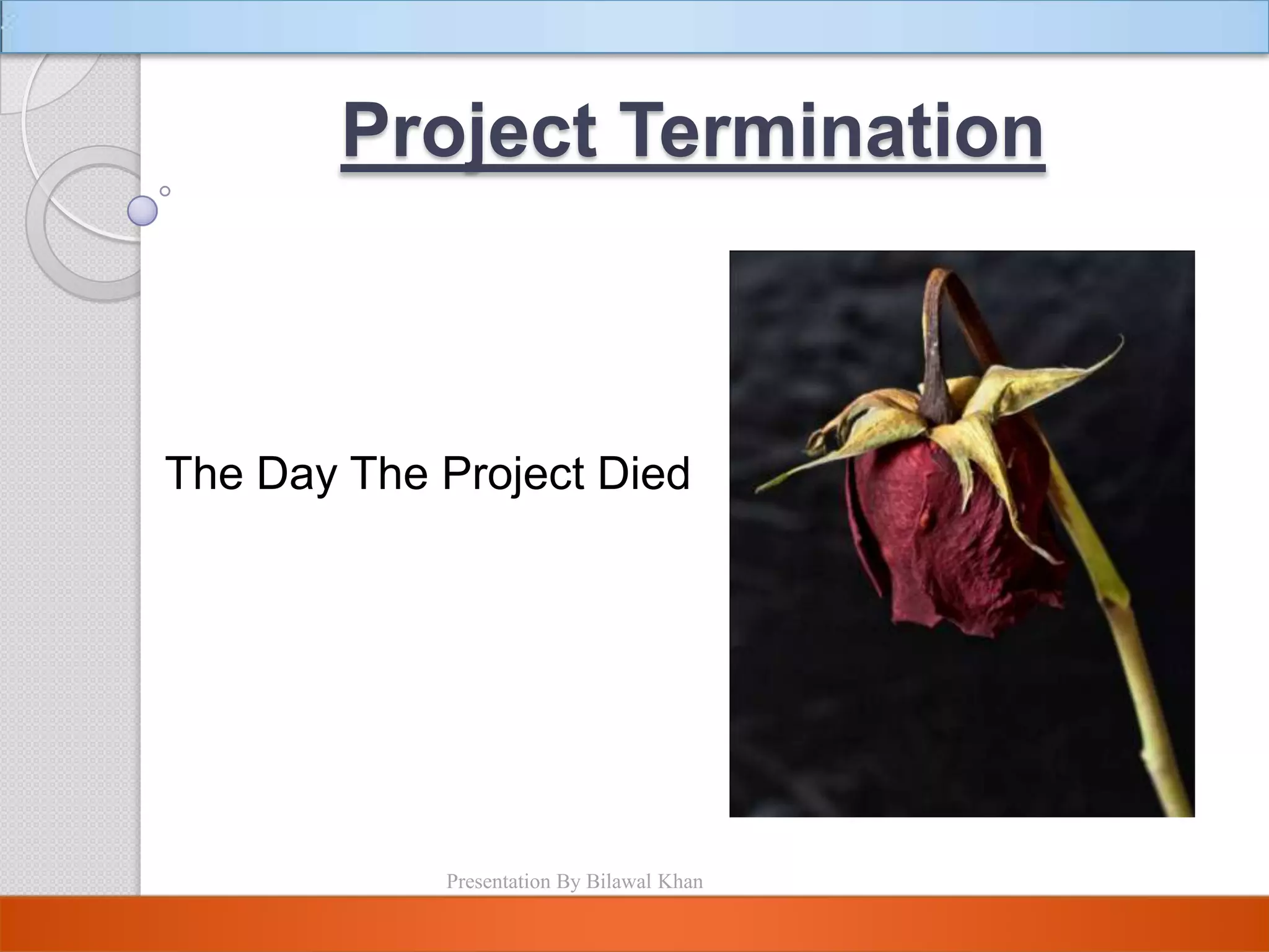 Project Termination | PPTX
