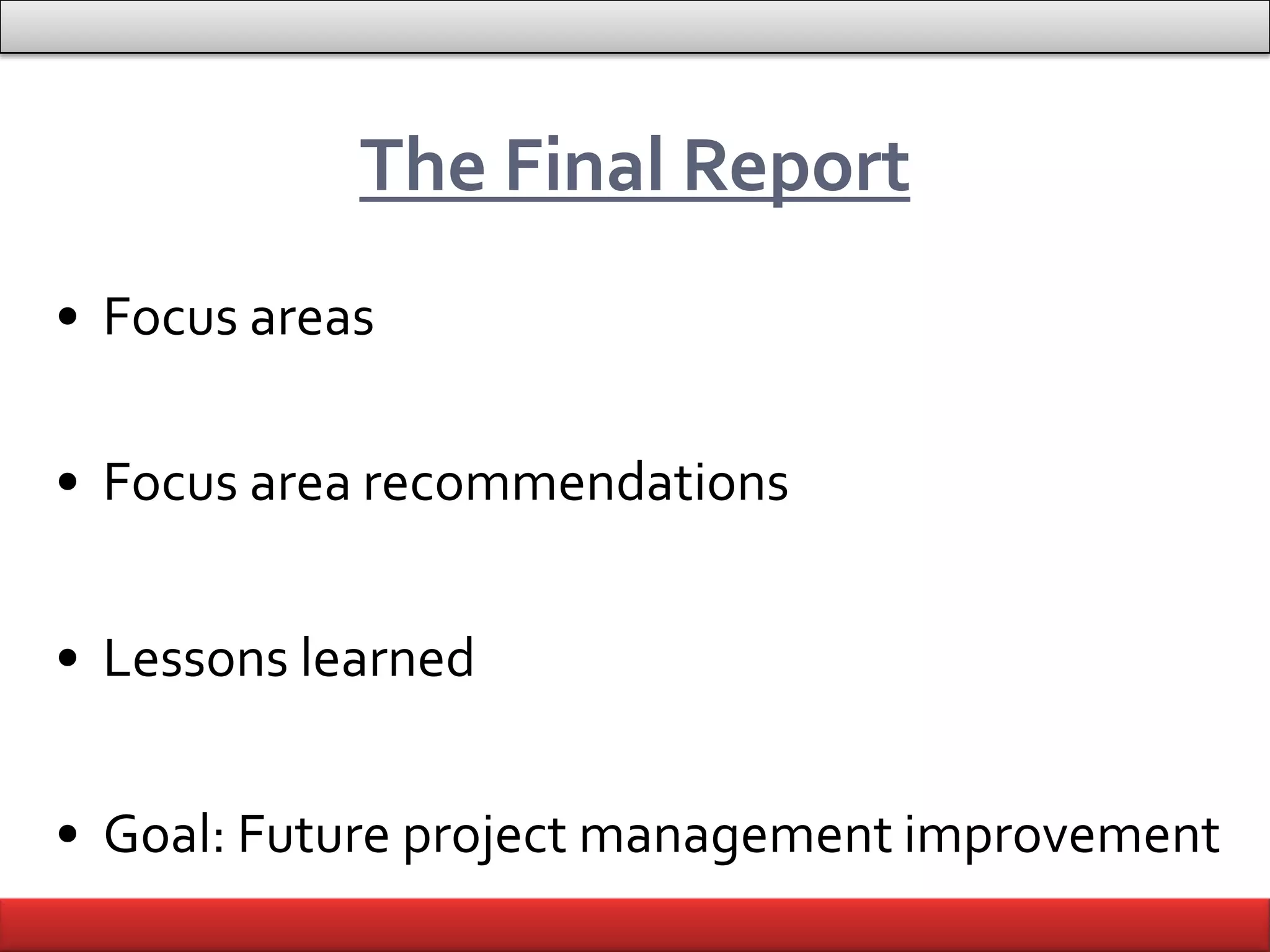 Project Termination | PPTX