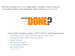 Modern JavaScript Engine Performance | PPTX
