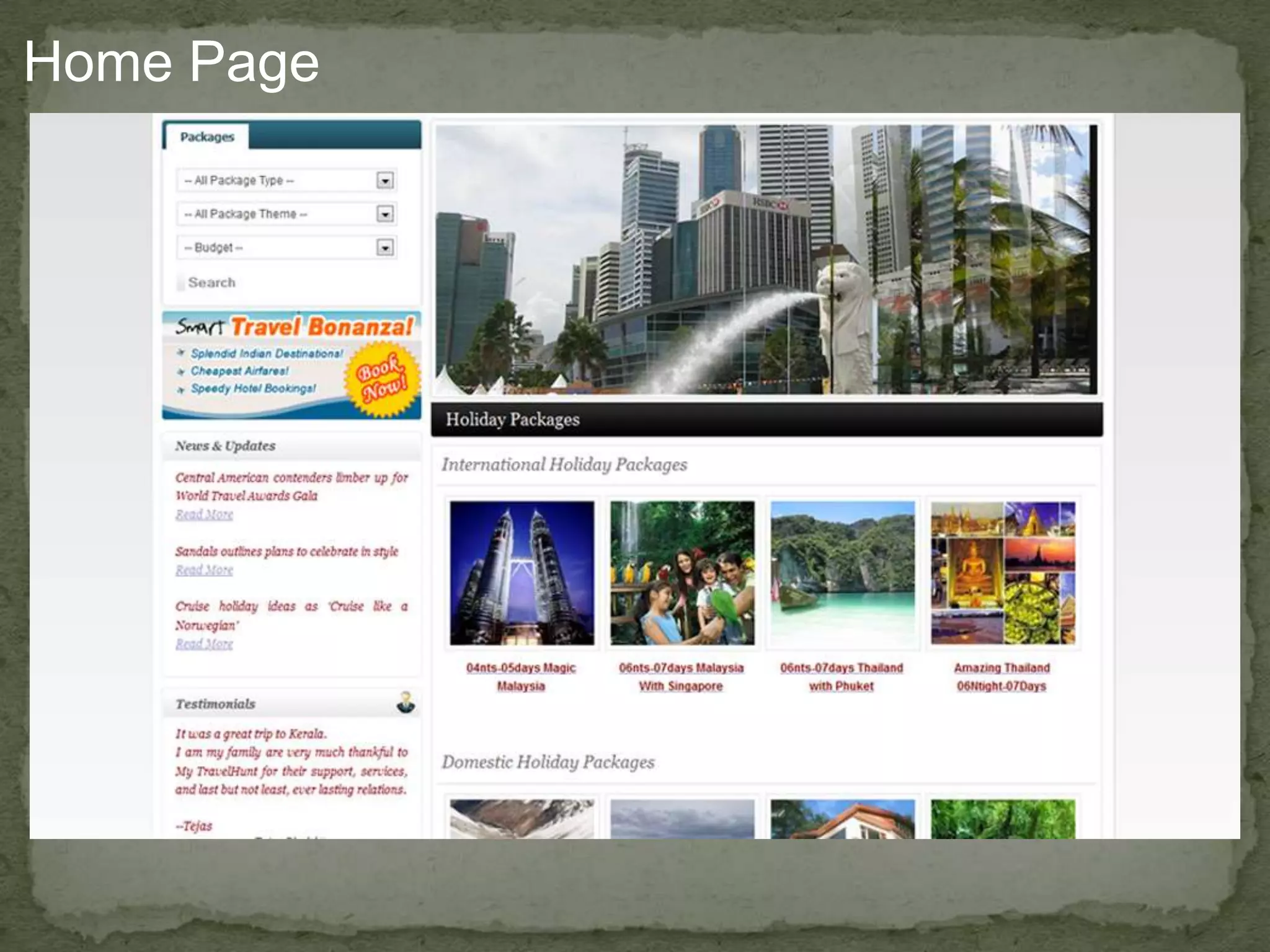 website look a like | PPTX | Air Travel | Travel Type