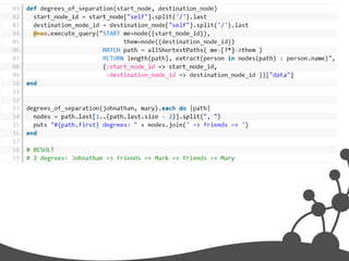 Intro to Neo4j with Ruby | PPTX | Databases | Computer Software and Applications