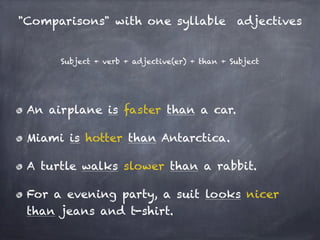 Comparative Forms | PPT