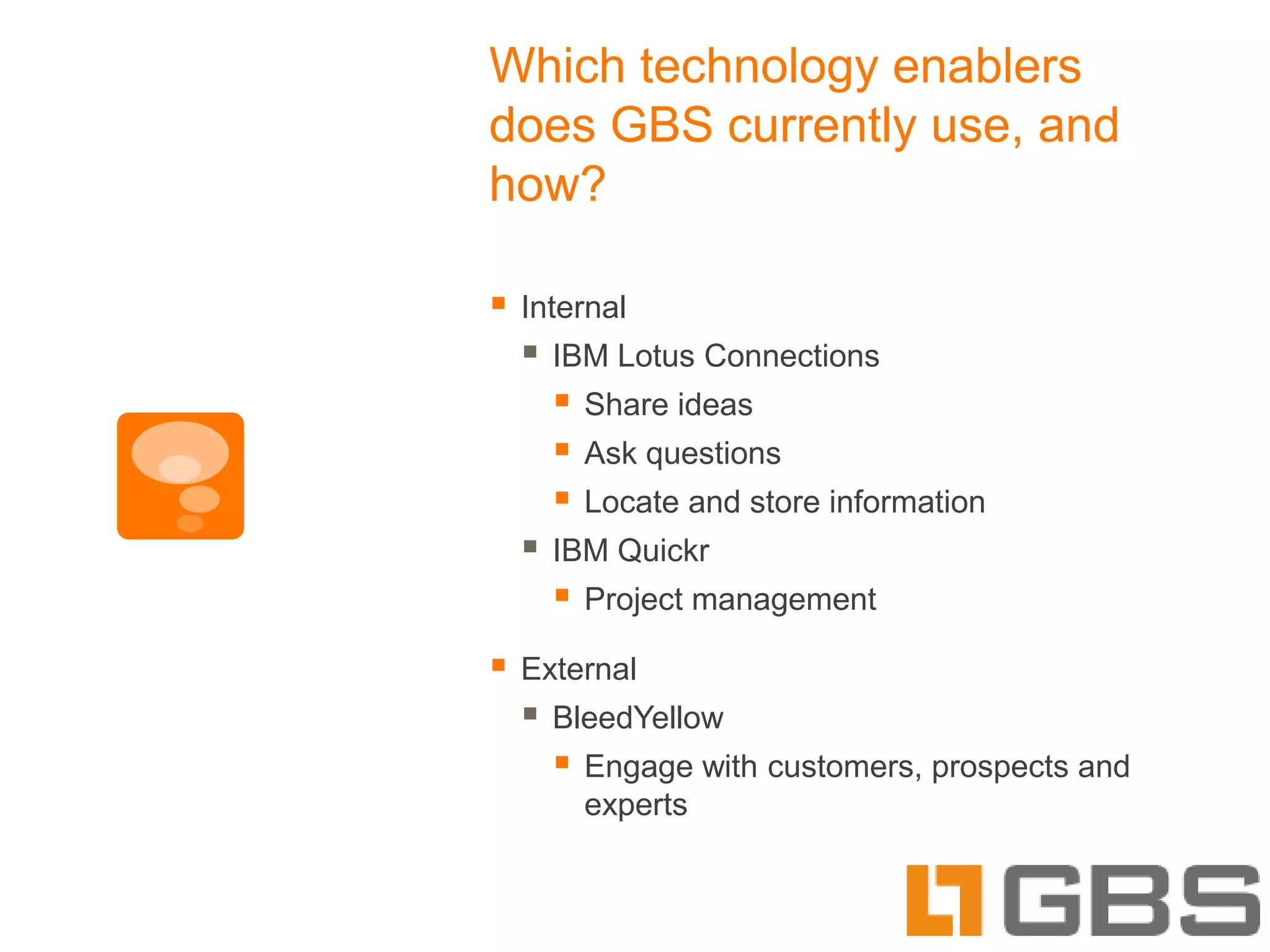 GBS Presentation | PPTX