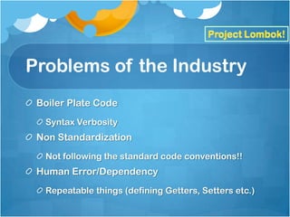 Project Lombok! | PPT