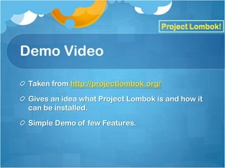 Project Lombok! | PPT