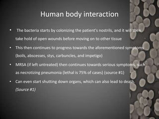 MRSA - Mobius Human Disease Project | PPT