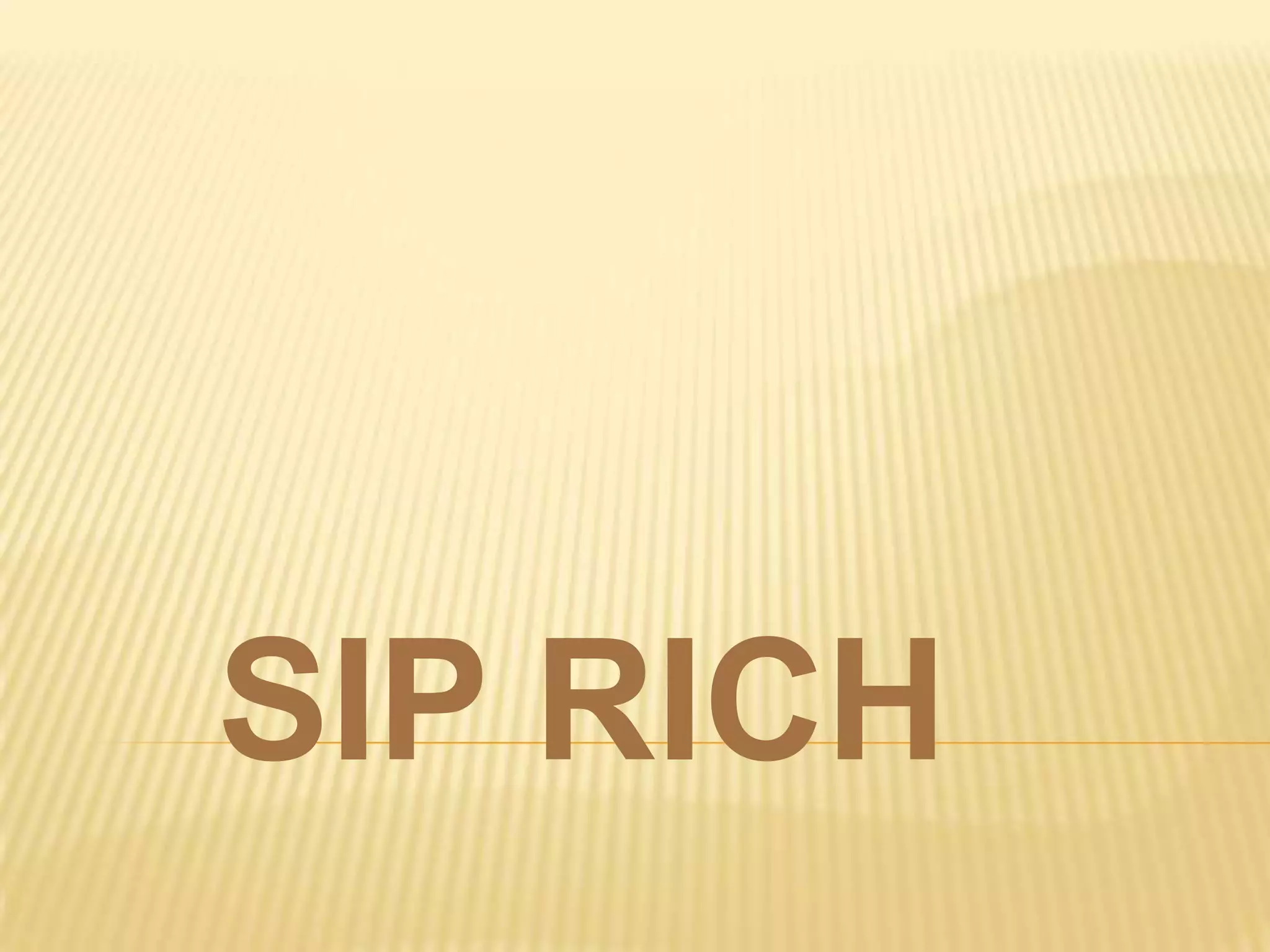 Presentation of sip | PPT