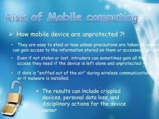 Mobile security | PPTX