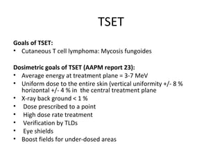 Special Procedures: TBI, TSET and IORT | PDF