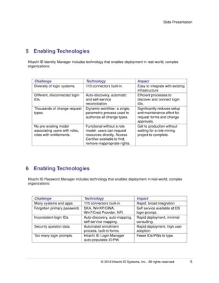 Hitachi ID Identity Manager: Faster onboarding, reliable deactivation ...
