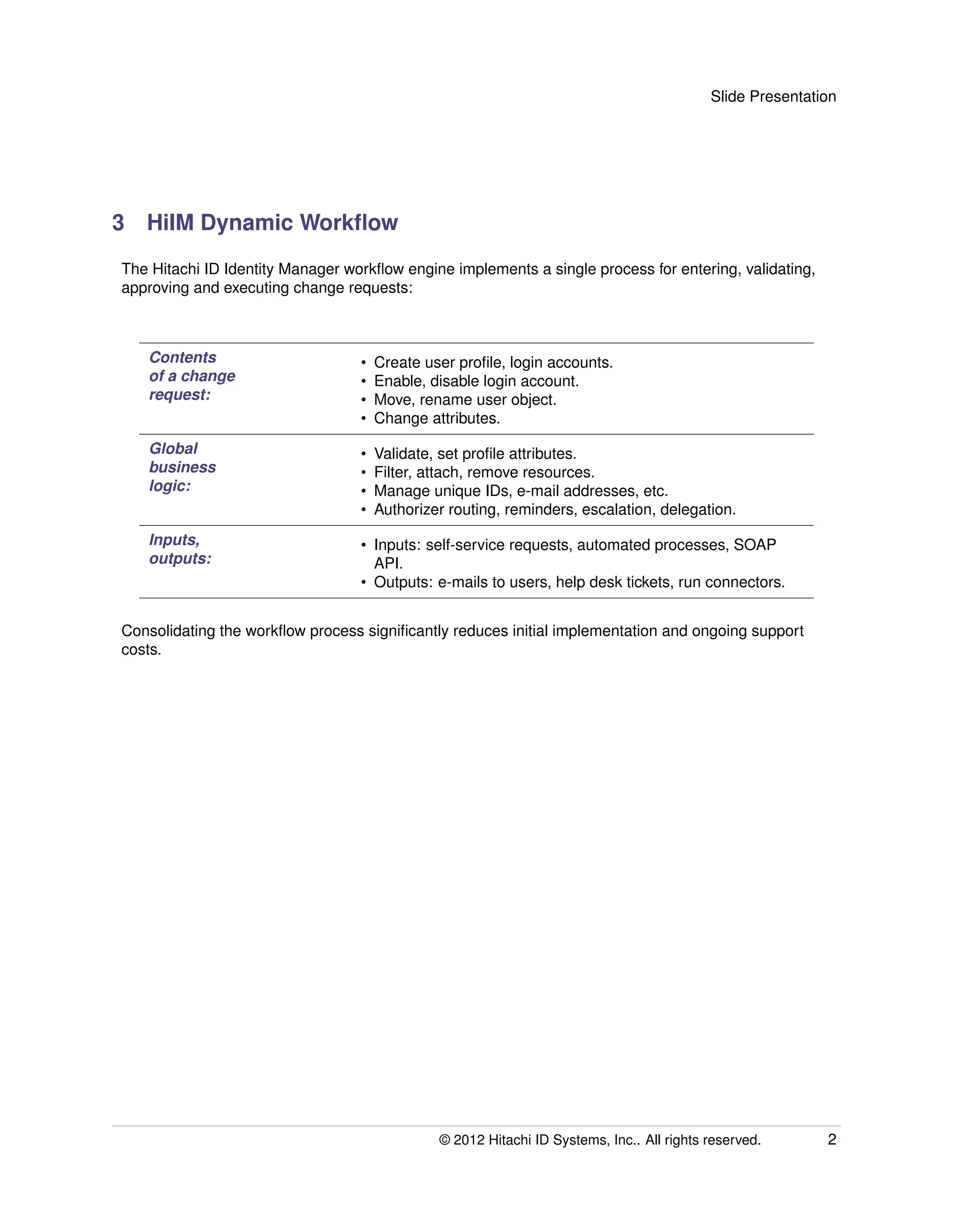 Hitachi ID Identity Manager: Self-service and automated user ...