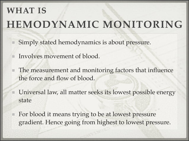 Hemodynamics and Shock | KEY