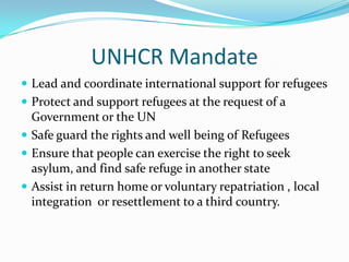 Refugees: Ethics and Rights | PPTX