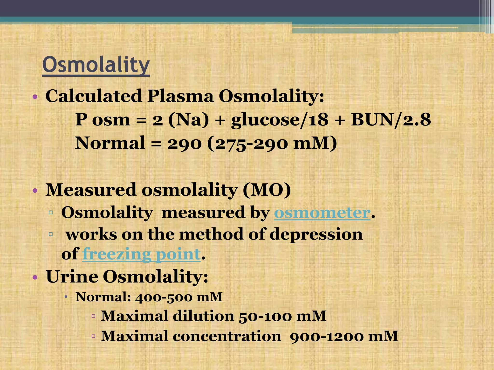 Disorder of sodium imbalance | PPTX